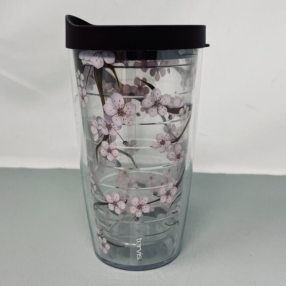 tervis | Dining | Tervis 6 Oz Travel Tumbler Cup Pink Japanese Cherry ...